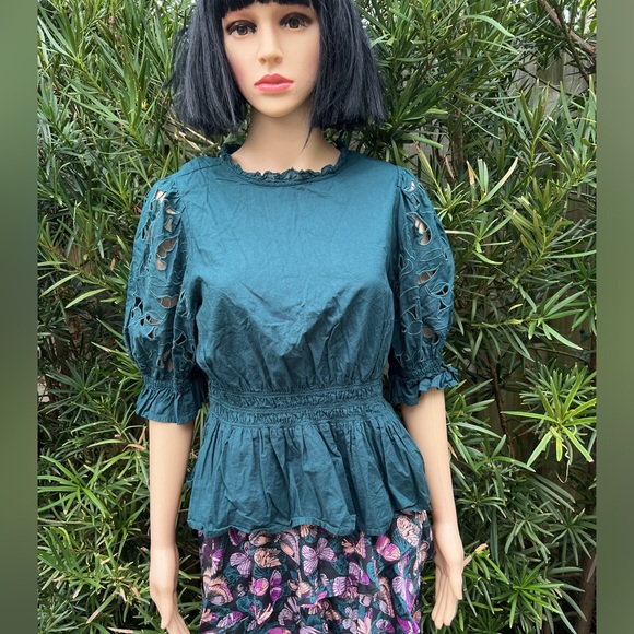 Universal Thread | Tops | Universal Thread Goods Co Dark Teal Blouse ...